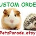 Bearded Dragon Sweaters Hamster Clothes Hamster by PetsParade