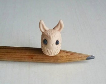 Polymer clay llama | Etsy