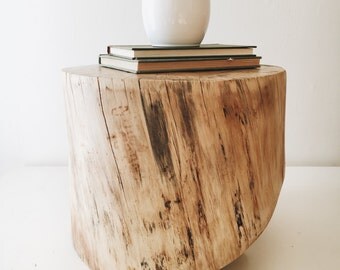 Tree stump table | Etsy