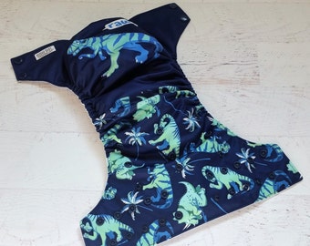Dinosaur diaper | Etsy