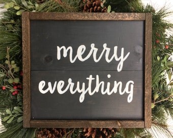 Merry everything | Etsy