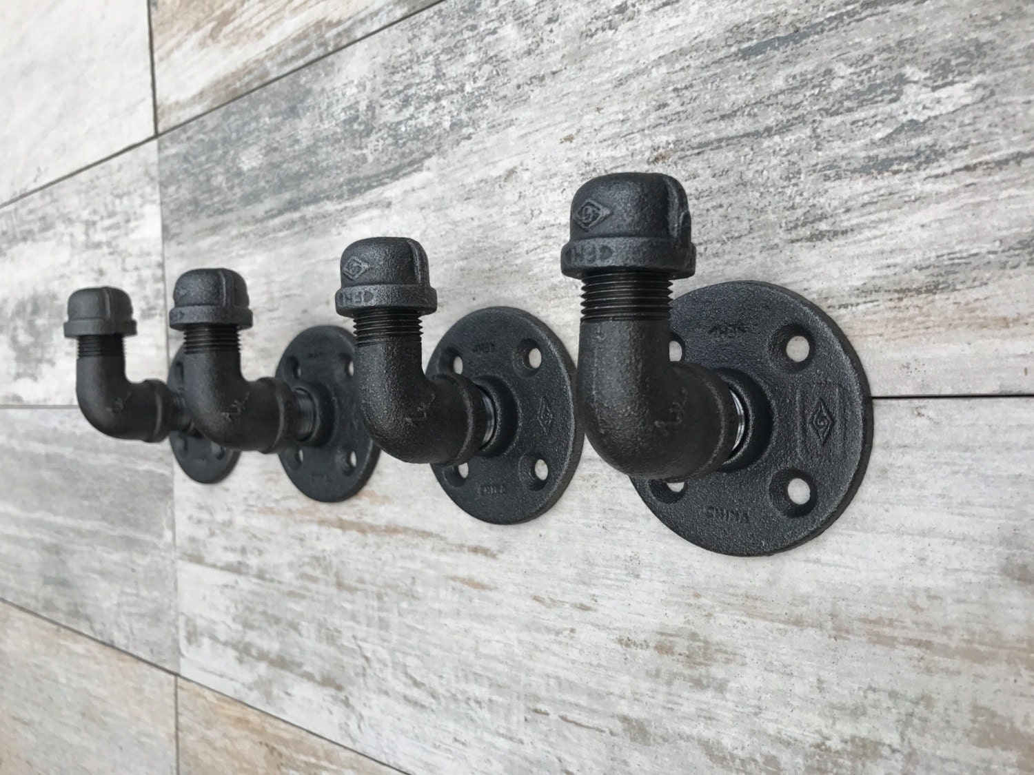 Industrial Handmade Modern Pipe Hook Coat Jacket Hat