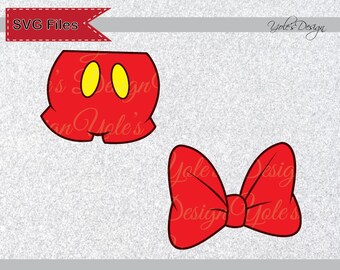 Minnie bow svg | Etsy