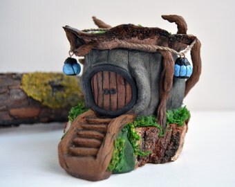 Unique handmade jewelry and fairy houses for you by TribalHandmade