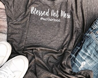 Hot mess shirt | Etsy