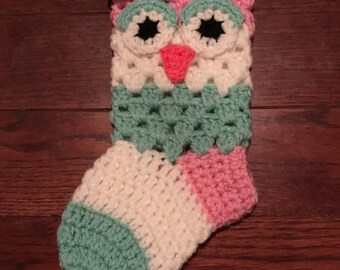 Owl stocking | Etsy