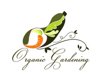 Vegetable logo | Etsy