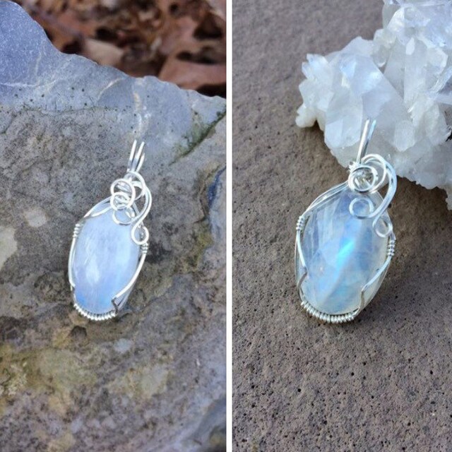 Wire Wrapped Crystal Jewelry with Healing by NaturesGemsNY on Etsy
