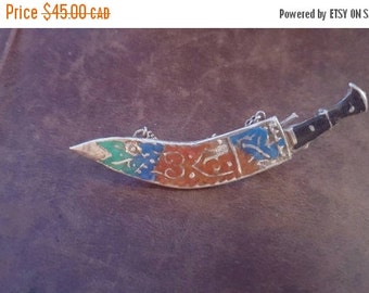 Dagger brooch | Etsy