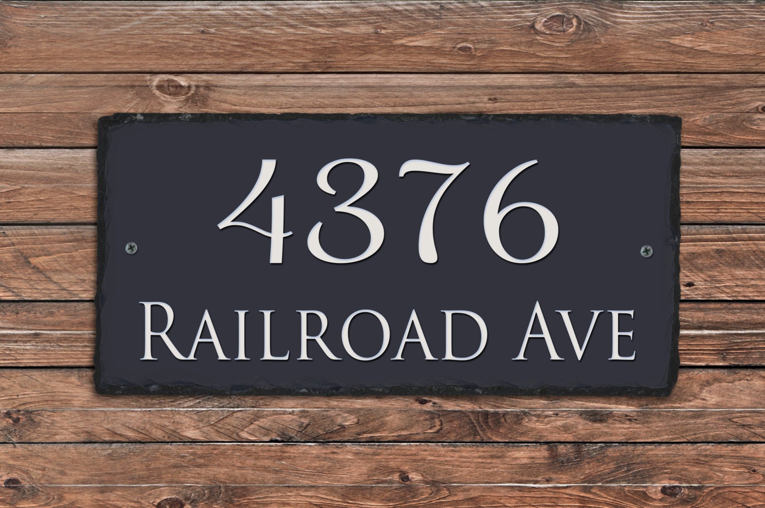 Home Address Sign Personalized House Number by SassySquirrelink