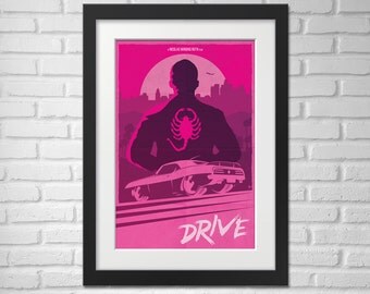 Drive movie poster | Etsy