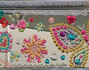 Bedazzled mirror | Etsy