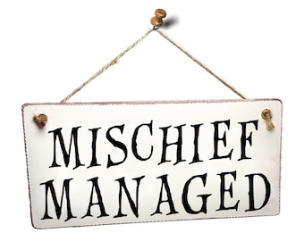 Mischief managed | Etsy