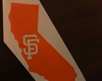 Sf giants decal | Etsy