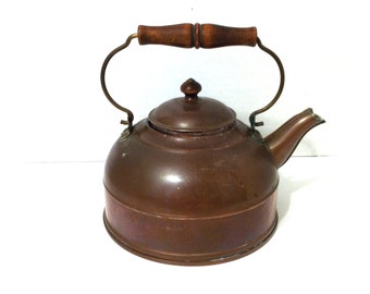 Copper tea pot | Etsy