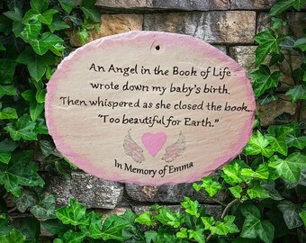 Baby memorial sign | Etsy