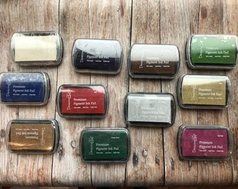 Metallic stamp pad | Etsy