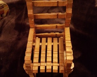 Clothes pin chair | Etsy