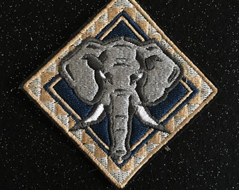 Elephant patch | Etsy