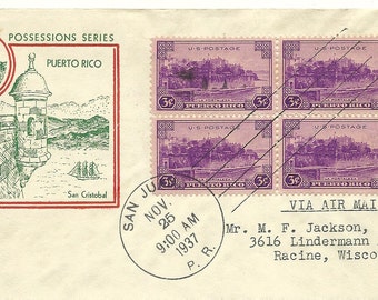 Puerto rico stamp | Etsy