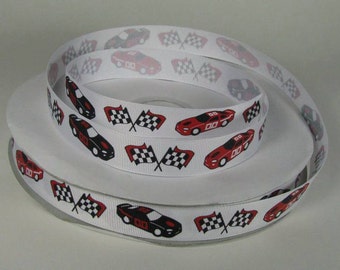 Race car ribbon | Etsy