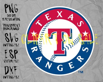 Texas rangers svg | Etsy