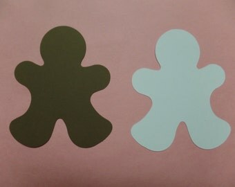 Die cut gingerbread | Etsy