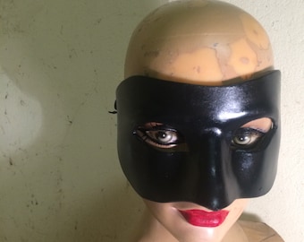 Molded leather mask | Etsy