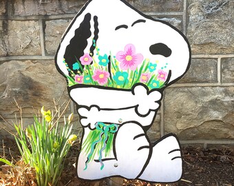 Snoopy art | Etsy