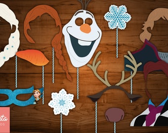 Frozen photobooth | Etsy