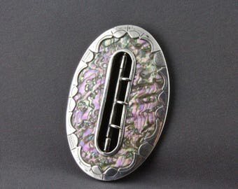Abalone belt buckle | Etsy