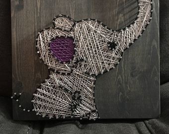 Elephant string art | Etsy
