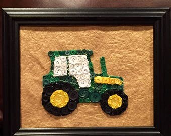 Tractor buttons | Etsy