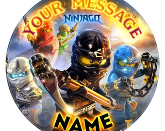 Ninjago cake topper | Etsy