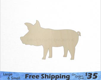 Pig cutouts | Etsy