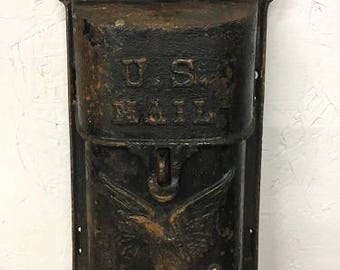 Iron mailbox | Etsy