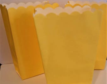 Yellow Popcorn Boxes 36 Pack Popcorn Wedding Favors Treat
