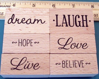 Unique live laugh love hope related items | Etsy