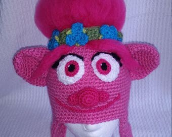 Crochet troll hat | Etsy