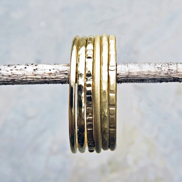 Handmade Stacking Rings Wedding Bands & Vintage by Brightsmith