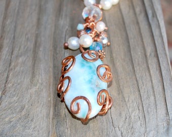 Copper neck wire | Etsy