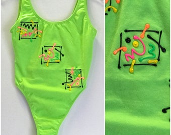 Thong leotard | Etsy