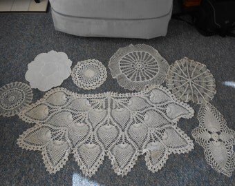 Chair back doily | Etsy