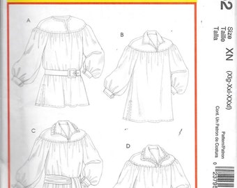 Poet shirt pattern | Etsy