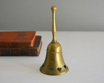 Bell with hearts | Etsy