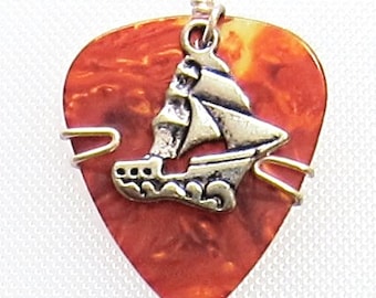 Tortoise shell guitar pick | Etsy