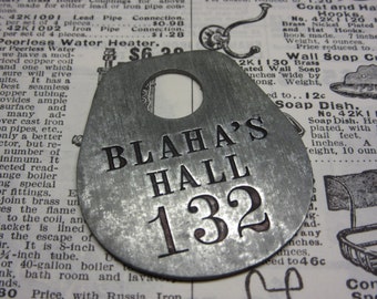 Coat check tags | Etsy