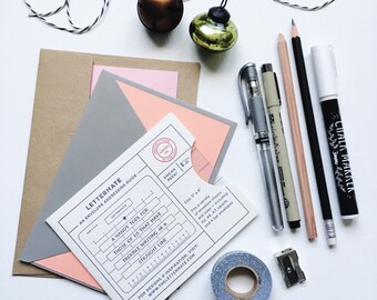 Letter writing set | Etsy