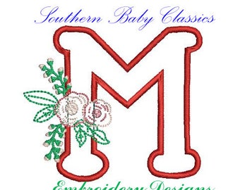 Letter m applique | Etsy