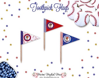 Toothpick flags | Etsy